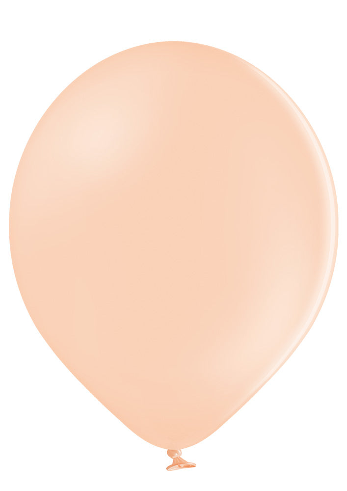 Latex Standard Peach Cream Balloons | 17" – Talking Balloons