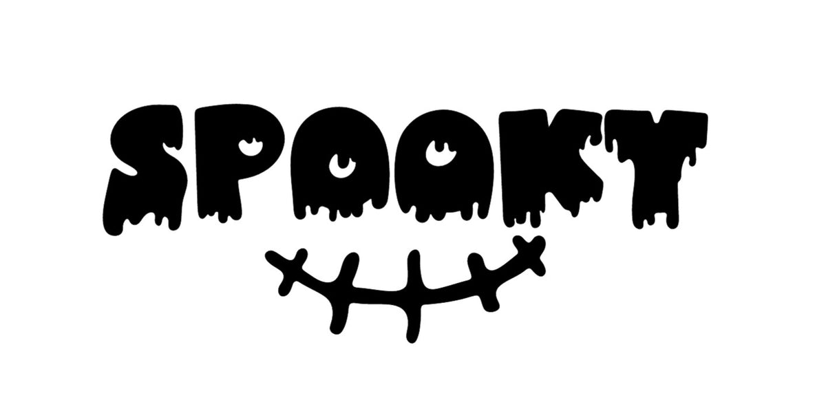 Halloween Spooky Vinyl Decal Sticker – Talking Balloons