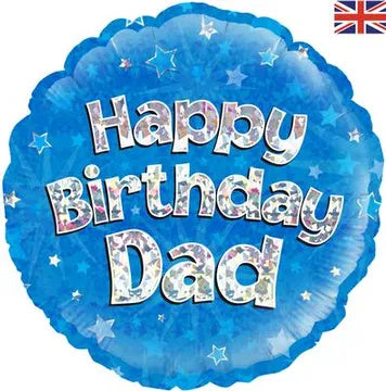 Happy Birthday Dad Foil Balloon | 18" – Talking Balloons