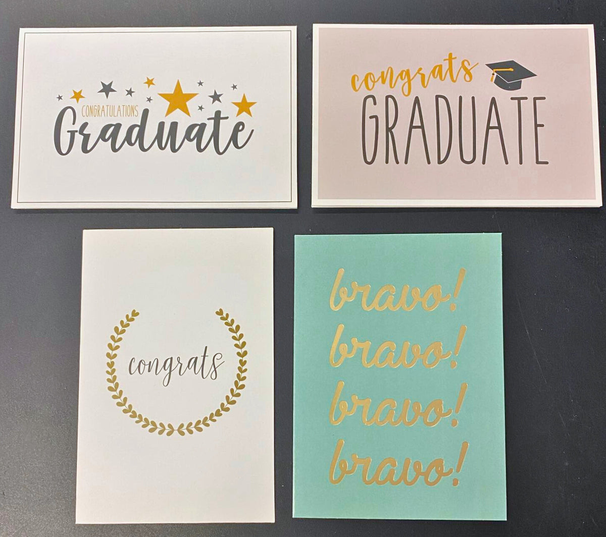 Pack of 5 Greetings Cards | Congratulations Graduate Various Designs ...